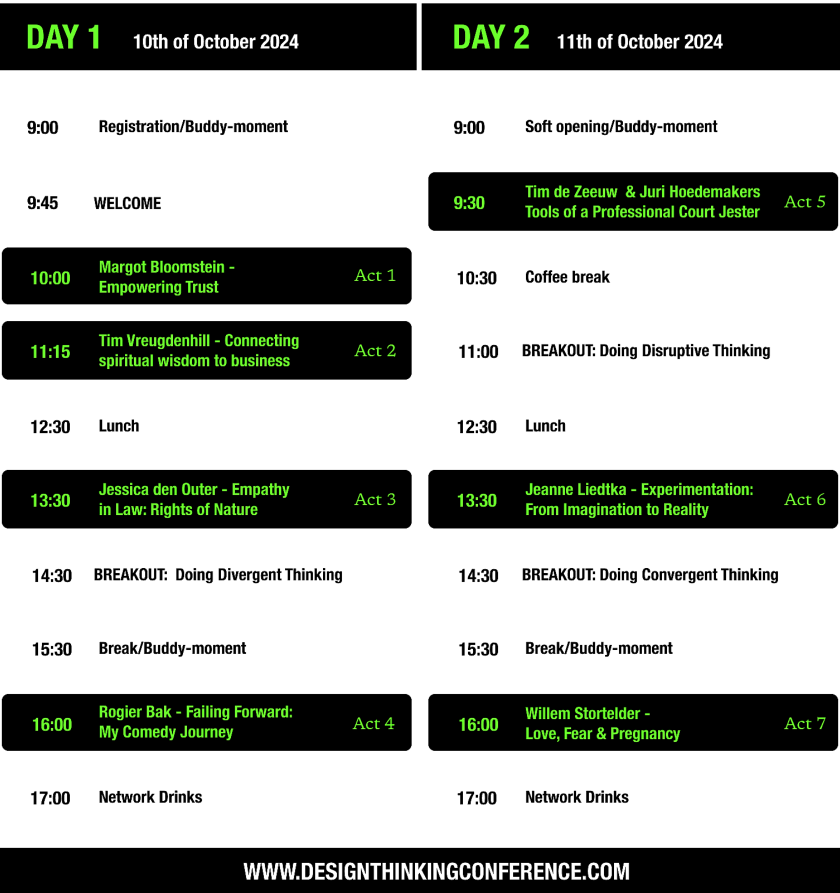 Homepage - Design Thinking Conference